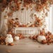 Autumn Reading Nook Virtual Background | Cozy Bookshelf & Window Fall ...