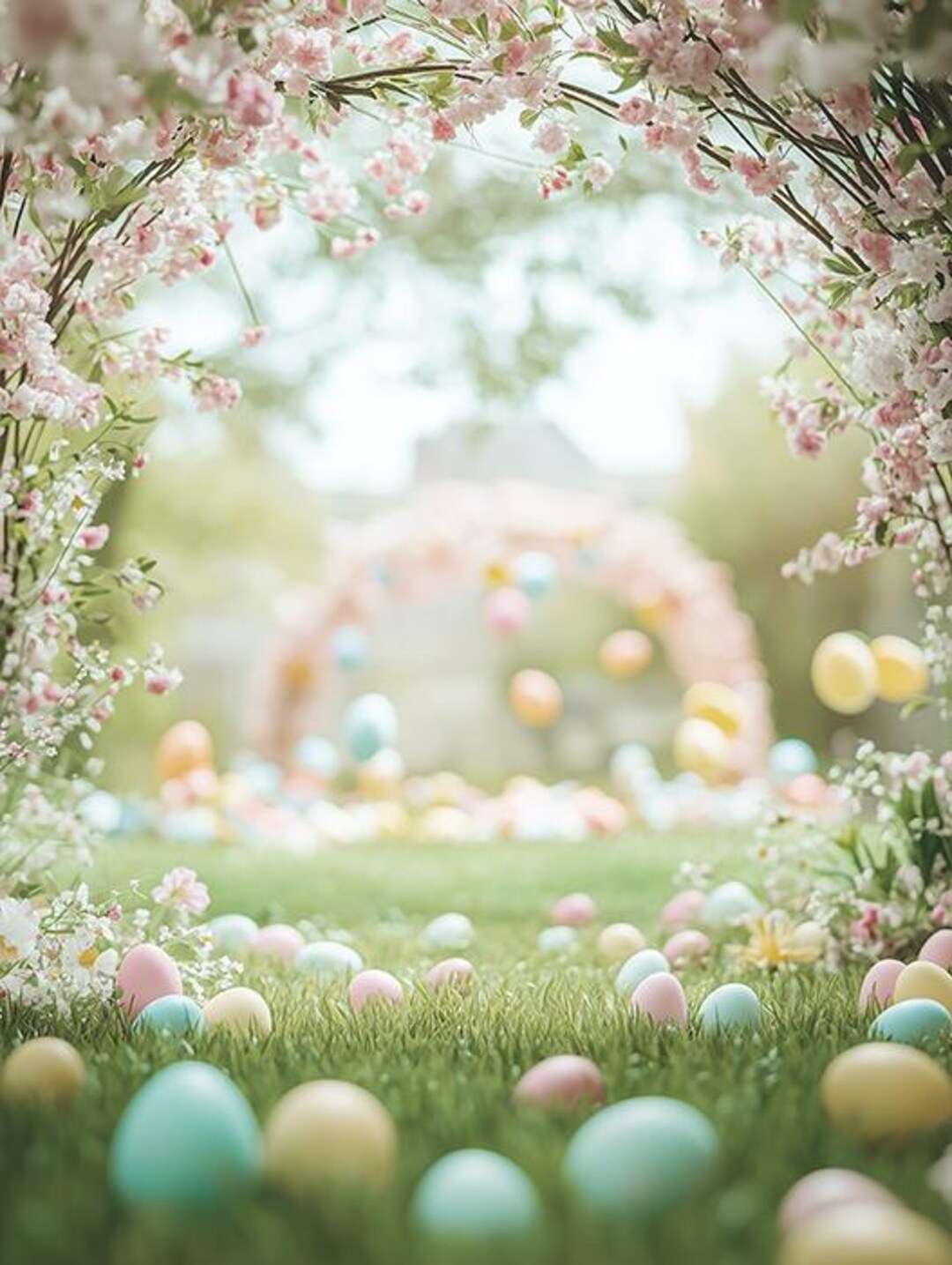 Easter Pastel Background - Etsy
