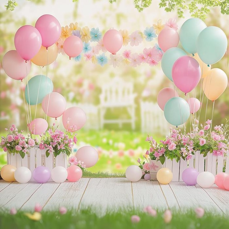Celebrate Pastel Background - Etsy