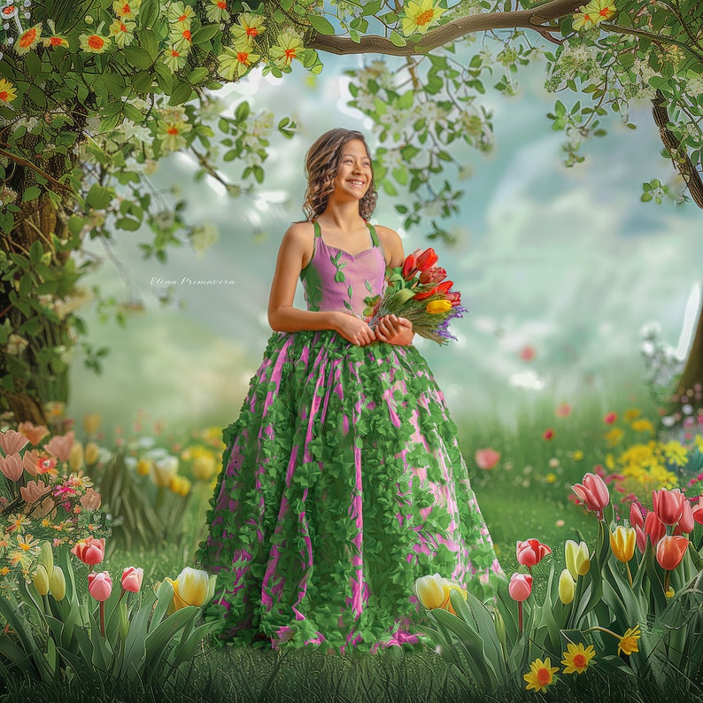 Easter Digital Backdrop - Etsy