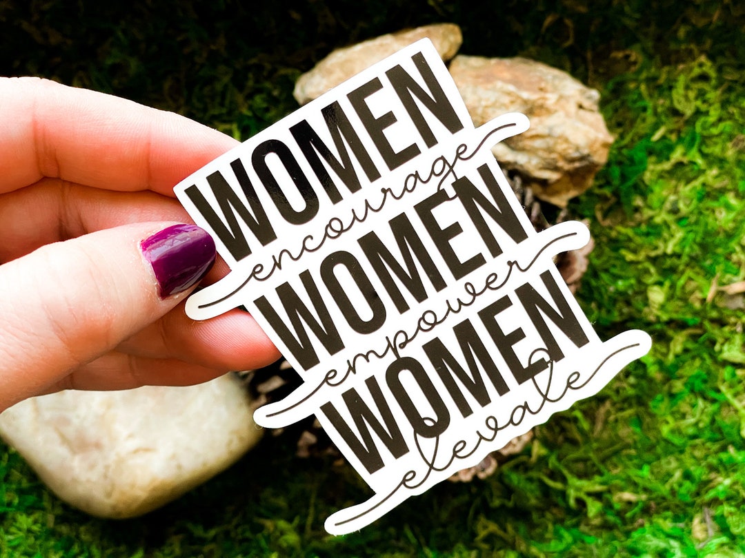 Women Elevate Sticker, Empower Women Tumbler Stickers, Car Decal for ...