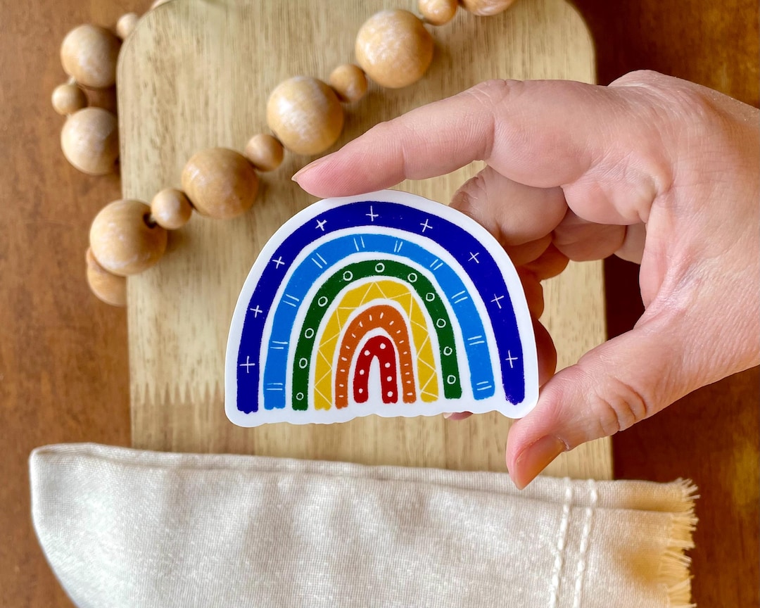Rainbow Sticker, PRIDE Sticker for Diversity and Inclusion, Car Decals ...