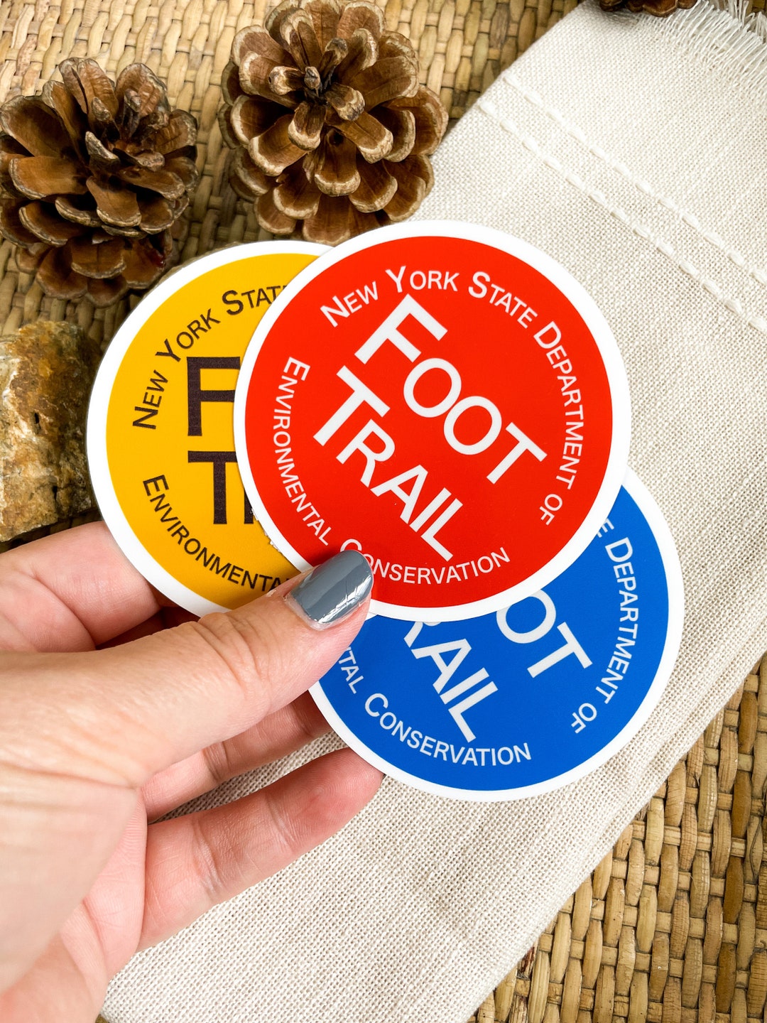 ADK Sticker, ADK Trail Marker Sticker Set, Adventure Sticker ...