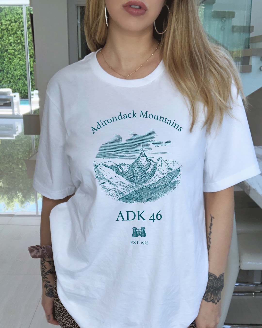 Adirondack Mountains Backcountry T-shirt | Hiking Shirt | Adventure ...