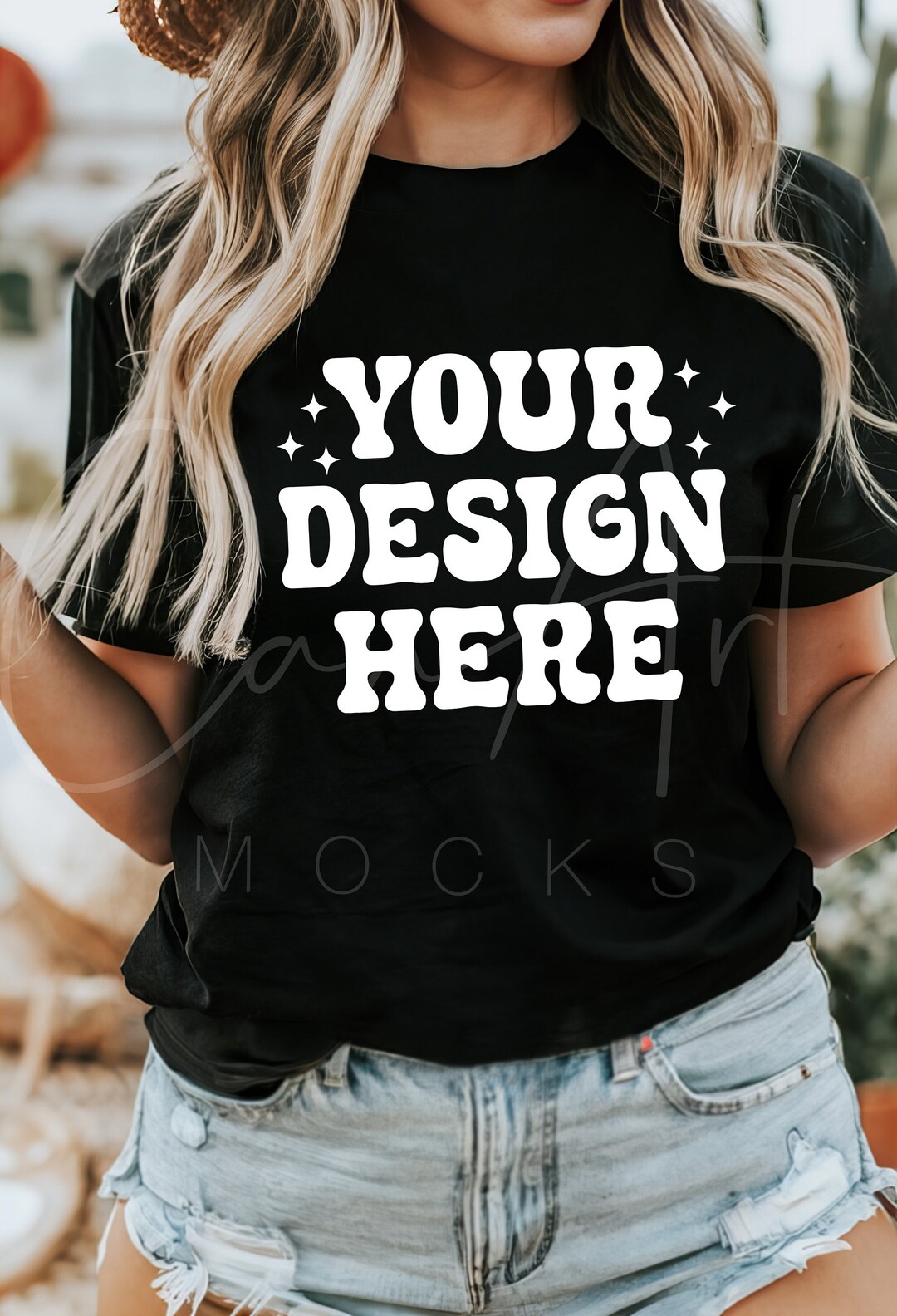 Bella Canvas Black Shirt Mockup, Bella Canvas 3001 Mockup BC Tee ...