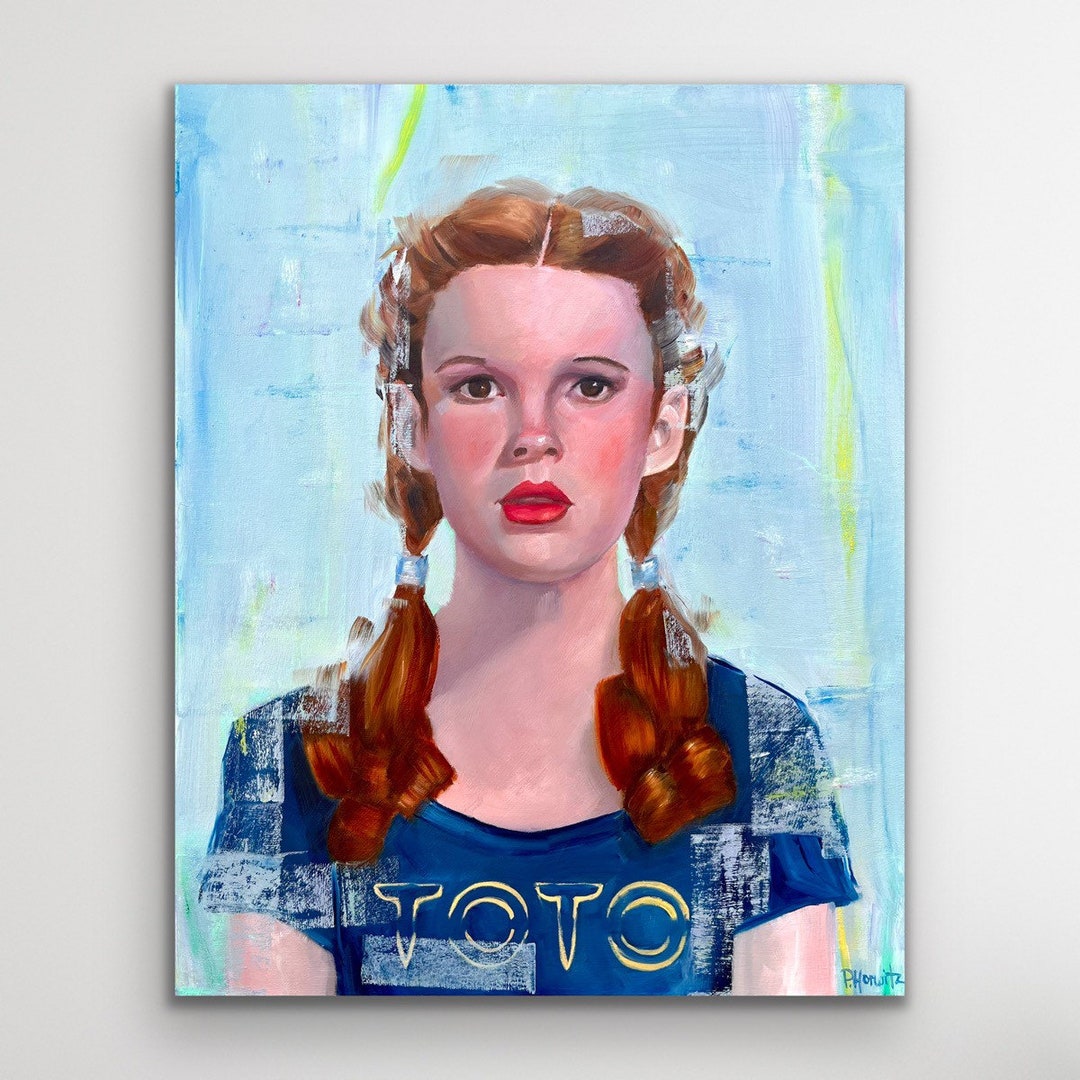 Wizard of Oz Dorothy Oil Painting L Modern Dorothy L Wizard of Oz Art L ...