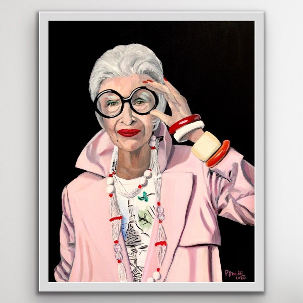 Iris Apfel Art - Etsy