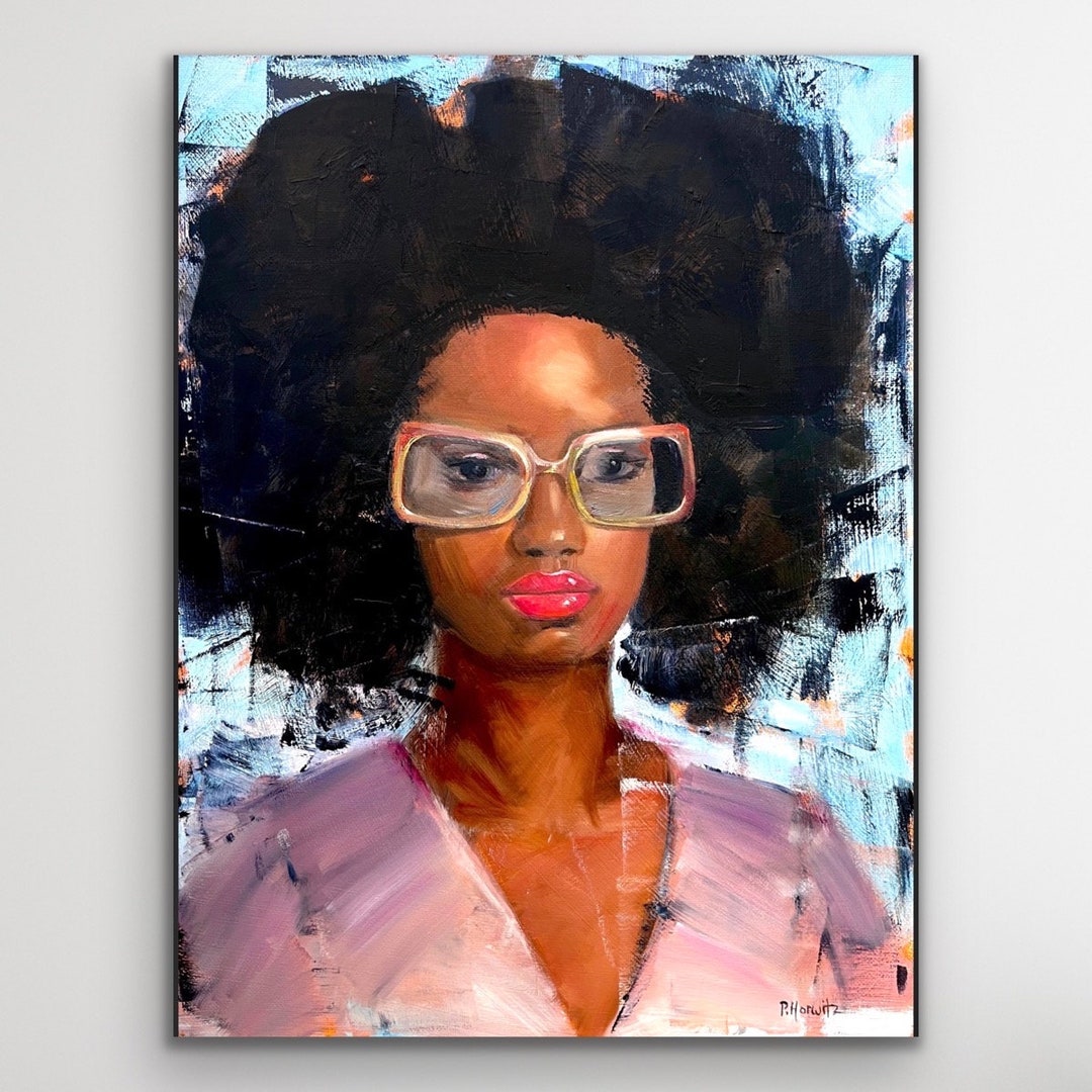 Portrait Oil Painting L Contemporary Portrait Art L Expressive Portrait ...