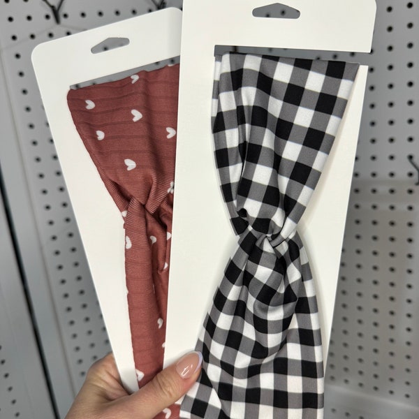 Headband Card - Etsy