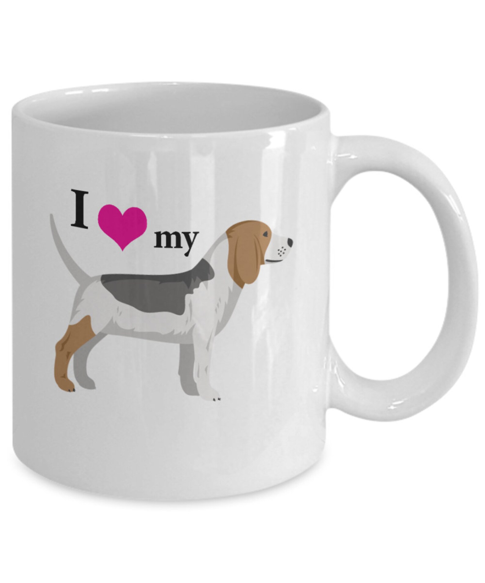 Beagle Mug Gift I Love My Beagle 11oz 15 Oz Coffee Mug - Etsy
