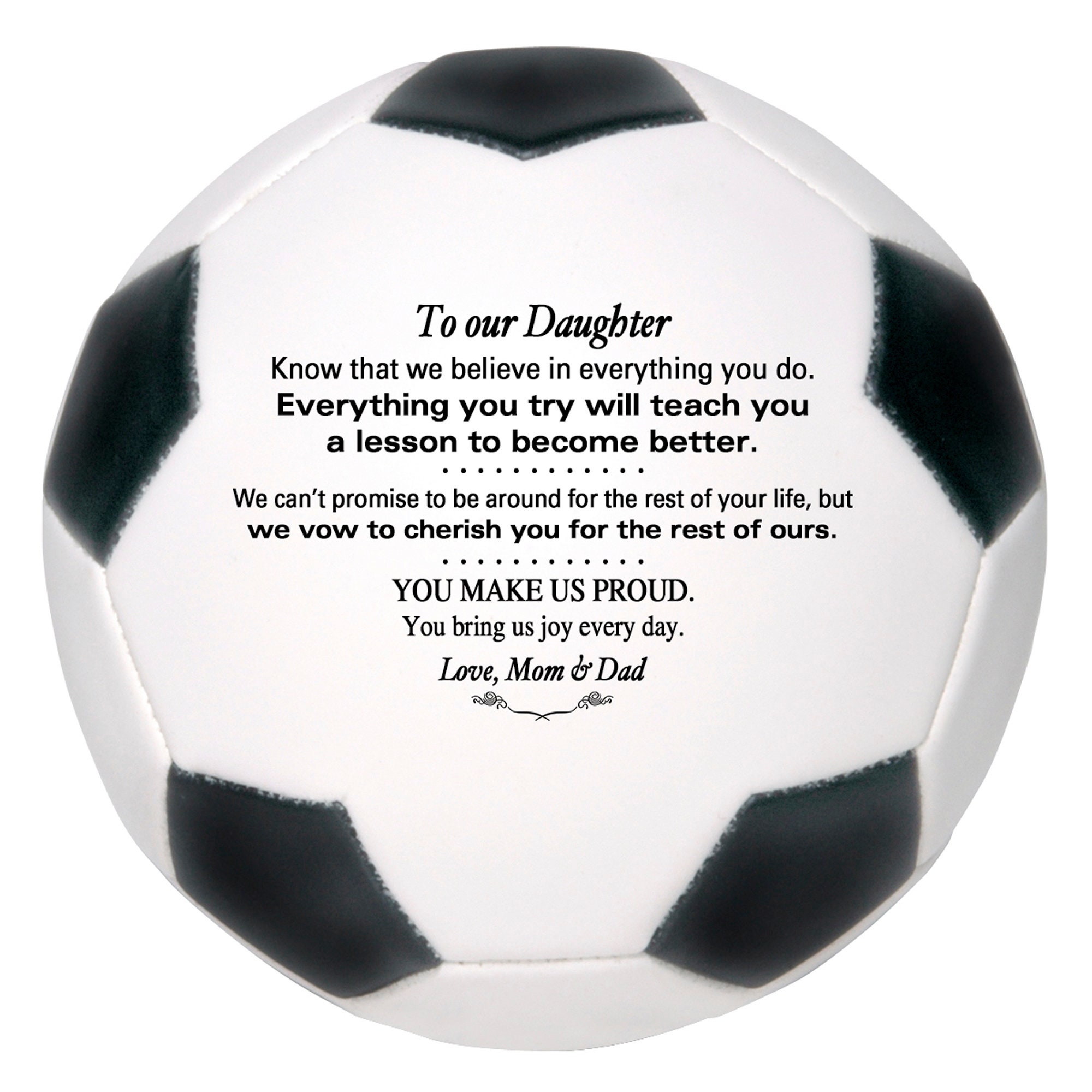 Personalized Custom Soccer Ball to Our Son Grandson Daughter - Etsy