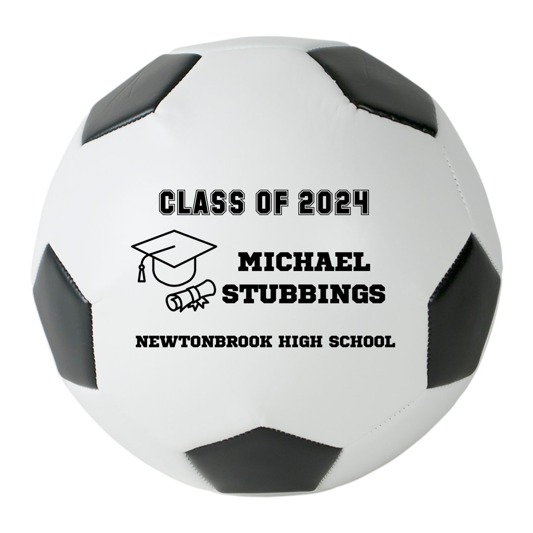 Class of 2025 Graduation Soccer Ball - Personalized Senior Graduation ...