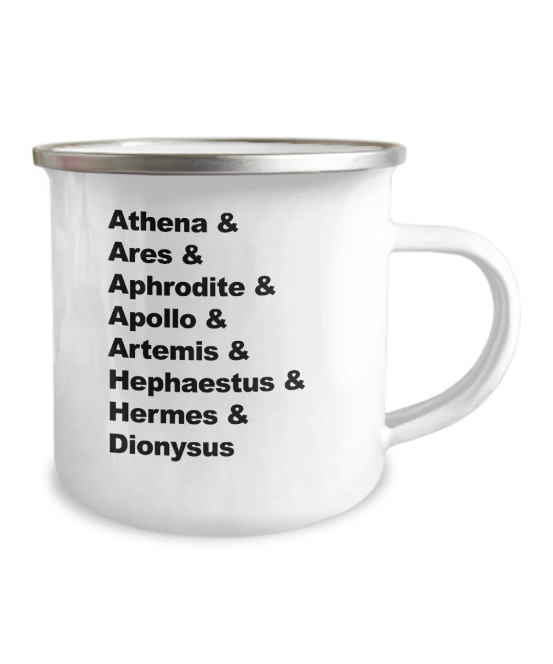 Greek Mythology Camper Mug - Children of Zeus List of Demigod Names ...