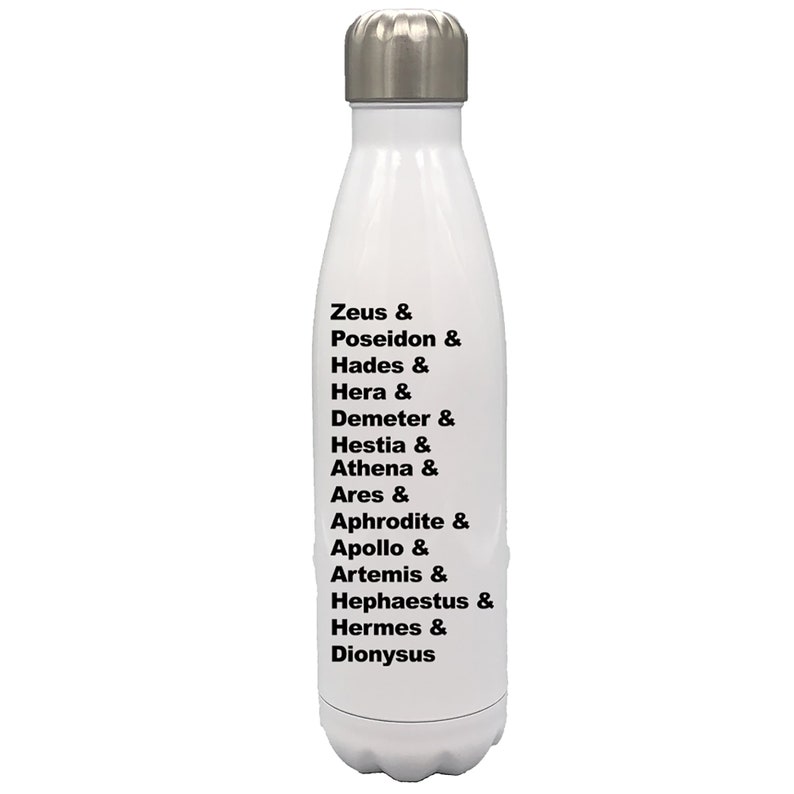 Greek Mythology Gods Pantheon List of Demigod Names Stainless - Etsy