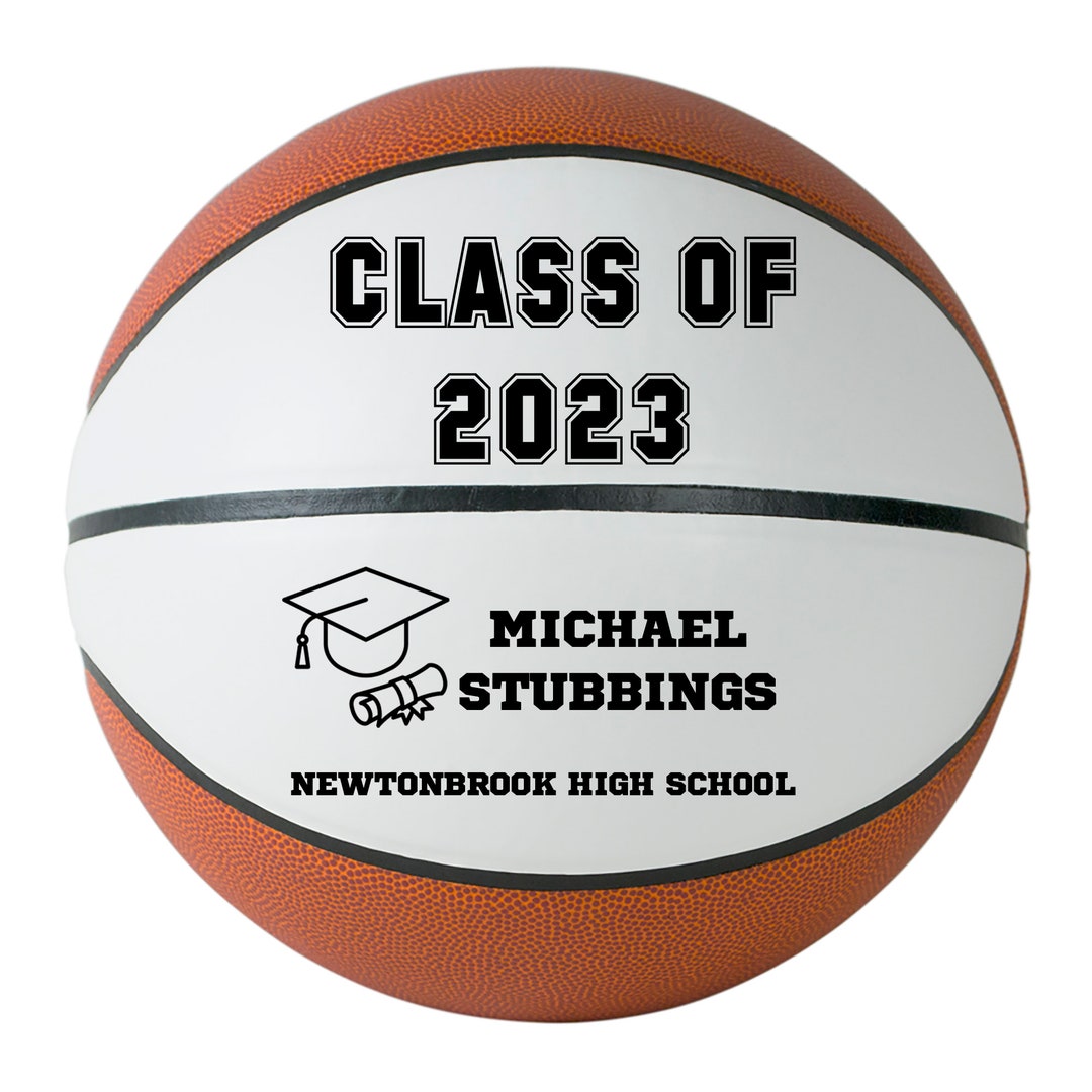 Class of 2023 Graduation Basketball Personalized Senior Graduation Gift ...