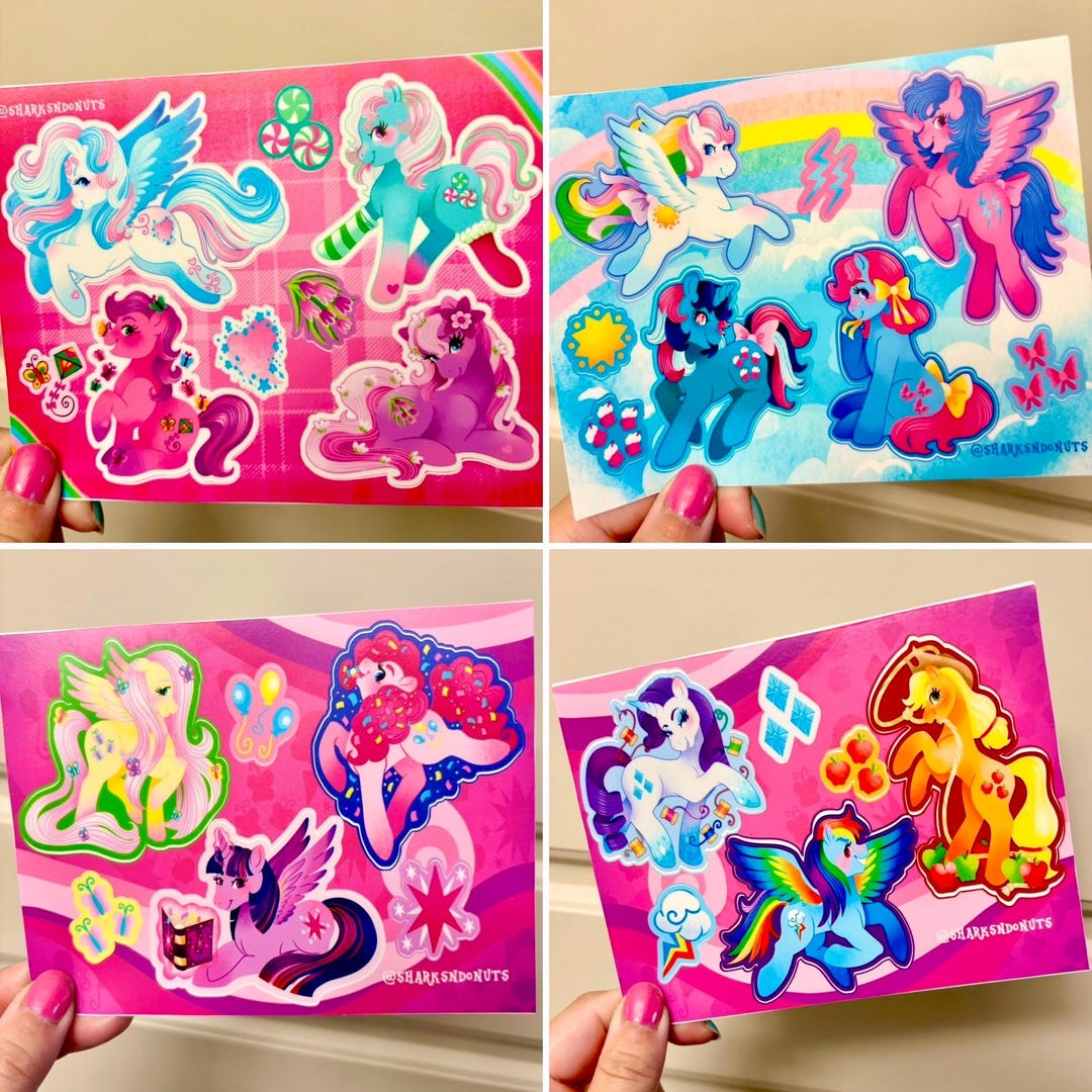 MLP Stickers - Etsy