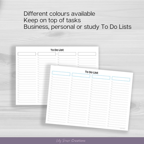 Lista De Tareas Pendientes Para Imprimir Plantilla De Planificador