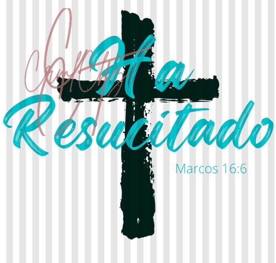 El Ha Resucitado Banner Clipart Ilustración Bíblica. Cristo Ha