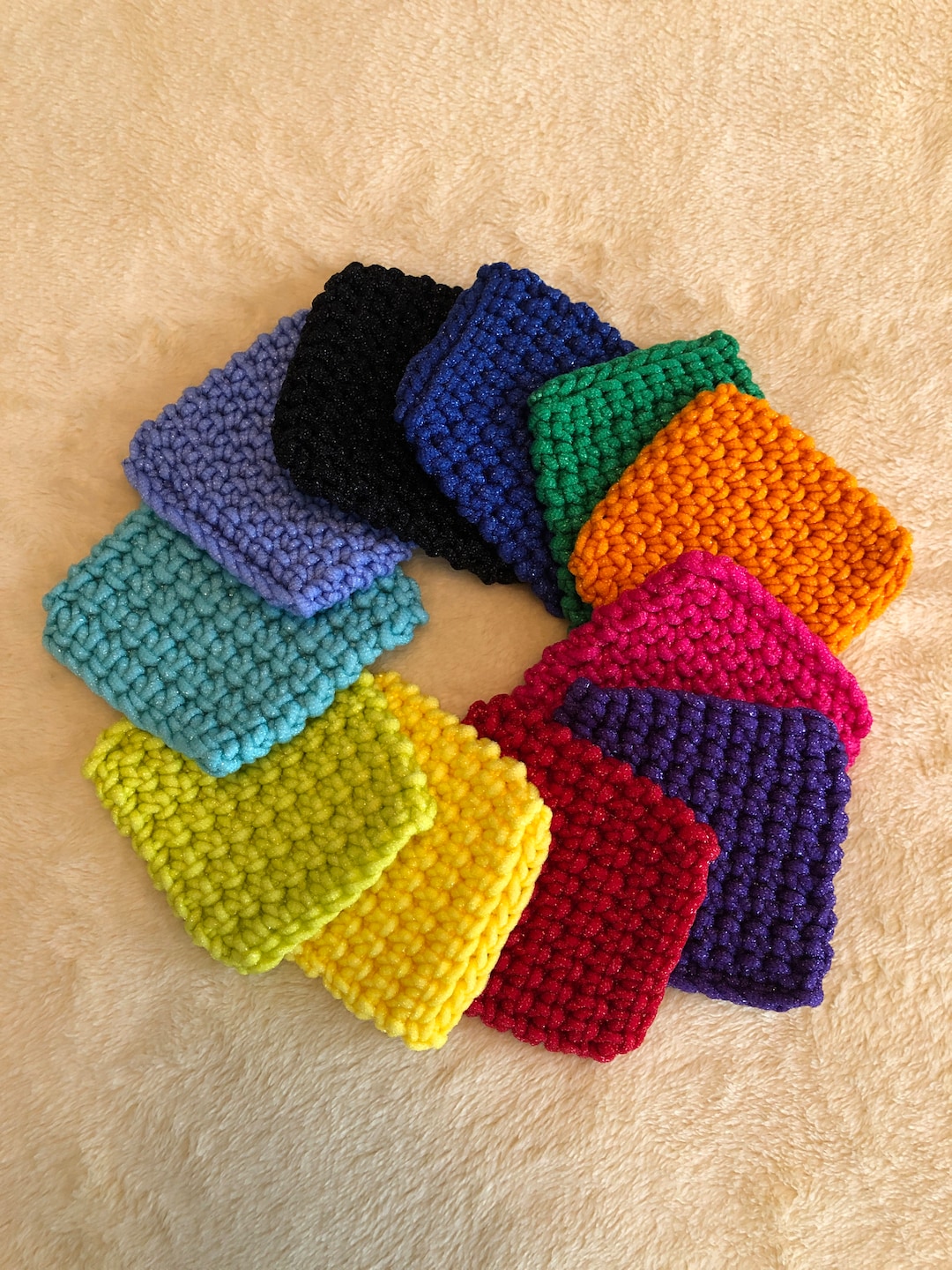 Nylon Dish Scrubbies / Dish Scrubbies / Pot Scrubber / Thick Dish ...