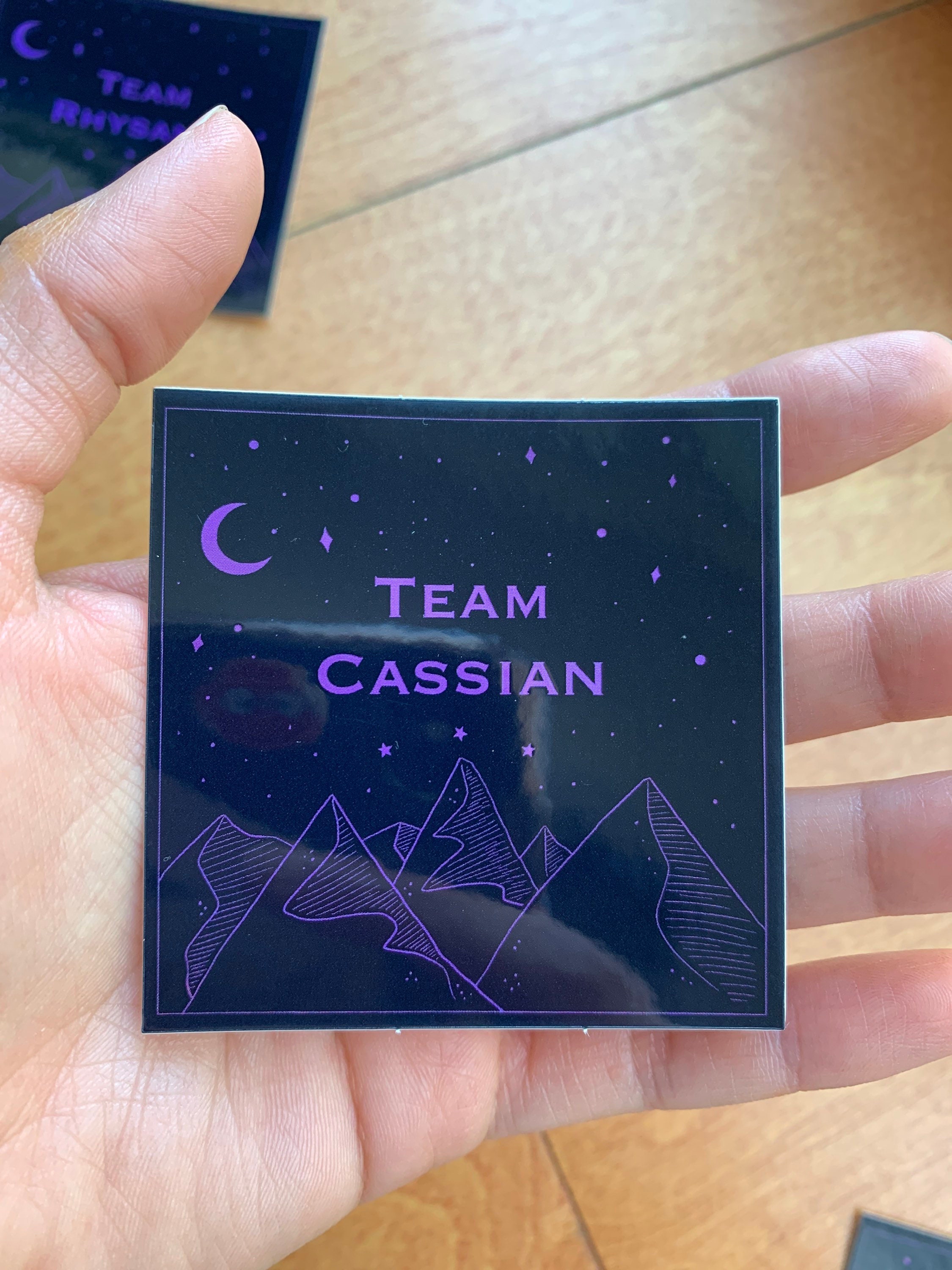 Cassian Acotar Sticker Holographic Vinyl - Etsy