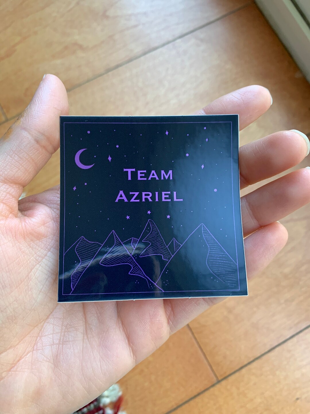 Azriel Acotar Sticker - Waterpoof Vinyl Sticker for Hydroflask - Etsy
