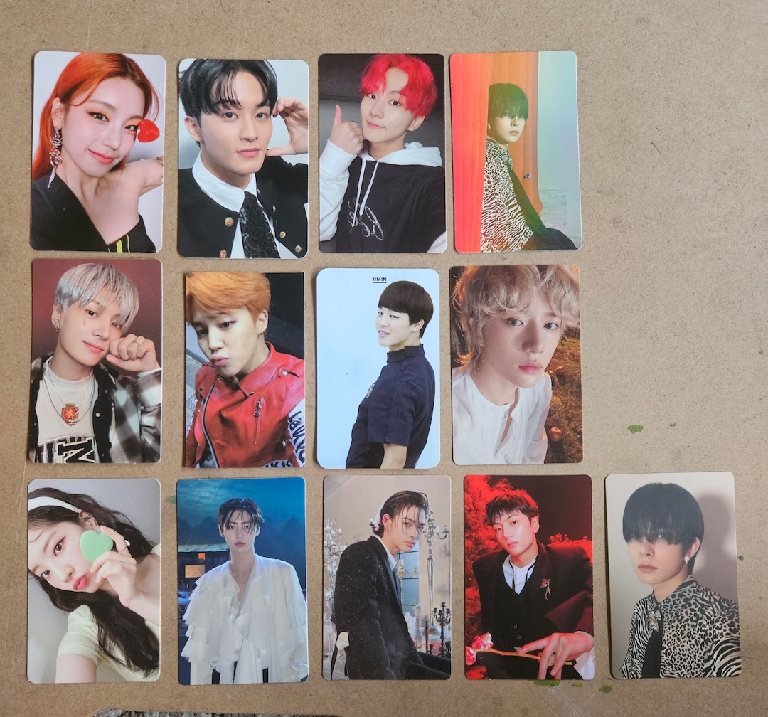 Kpop Photocards With Freebies - Etsy