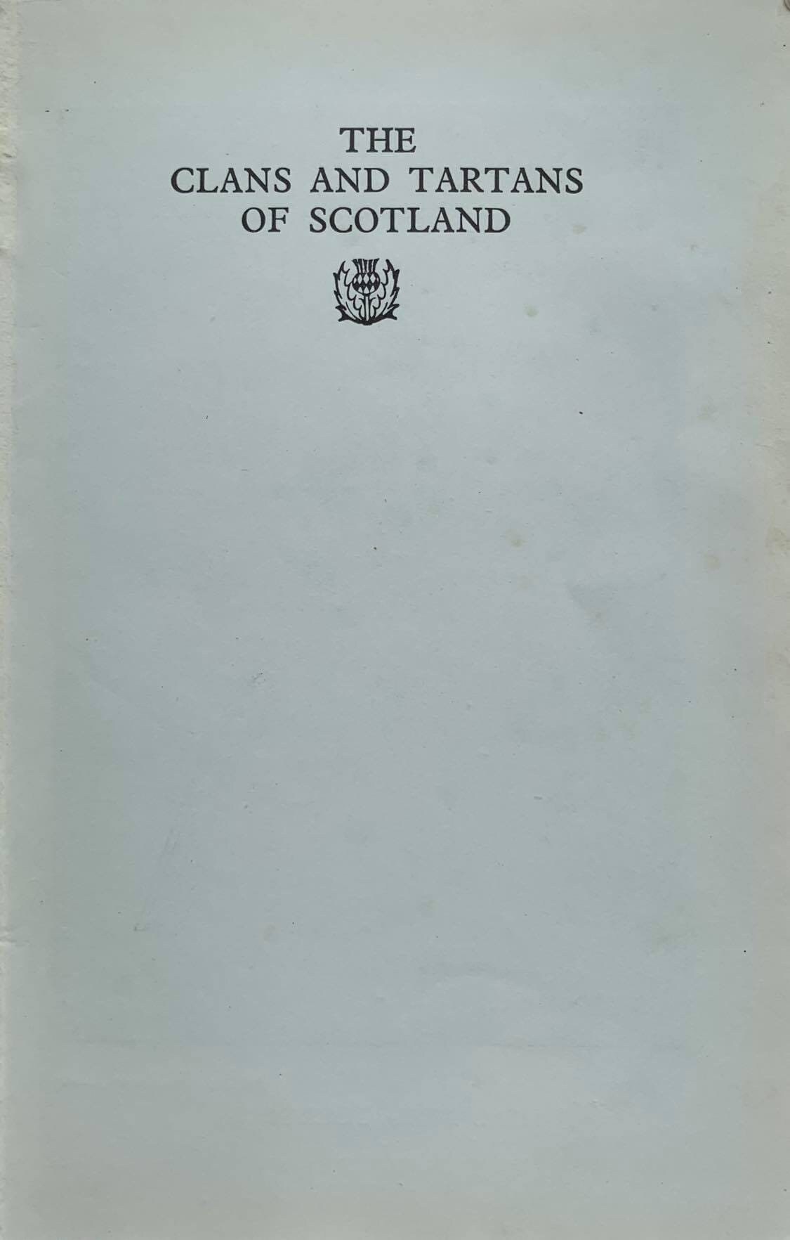 Malcolm 1949 Original Vintage Print From The Clans And Tartans Of ...