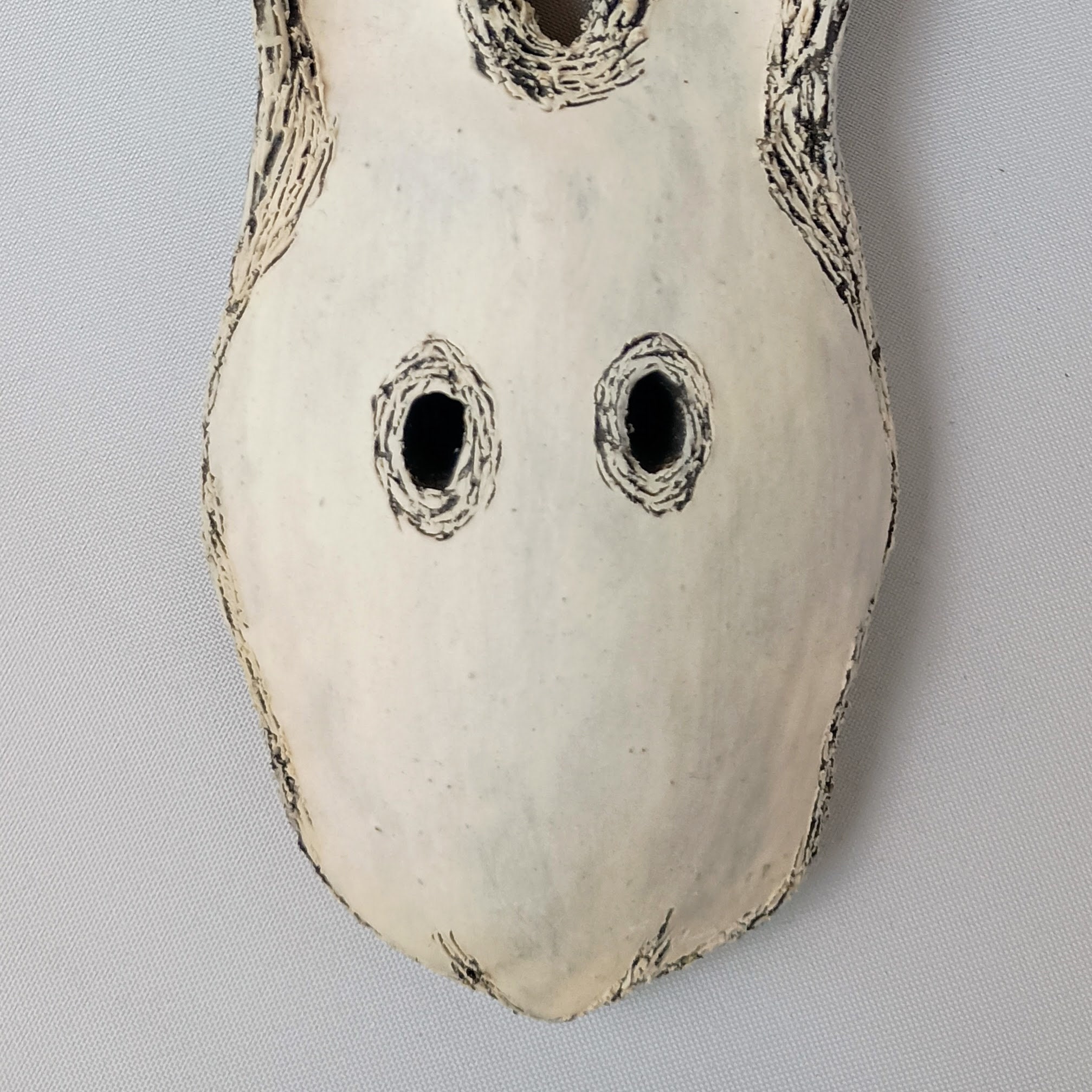Original Hand Sculpted Small Ceramic Rabbit Mask Masking 1 - Etsy