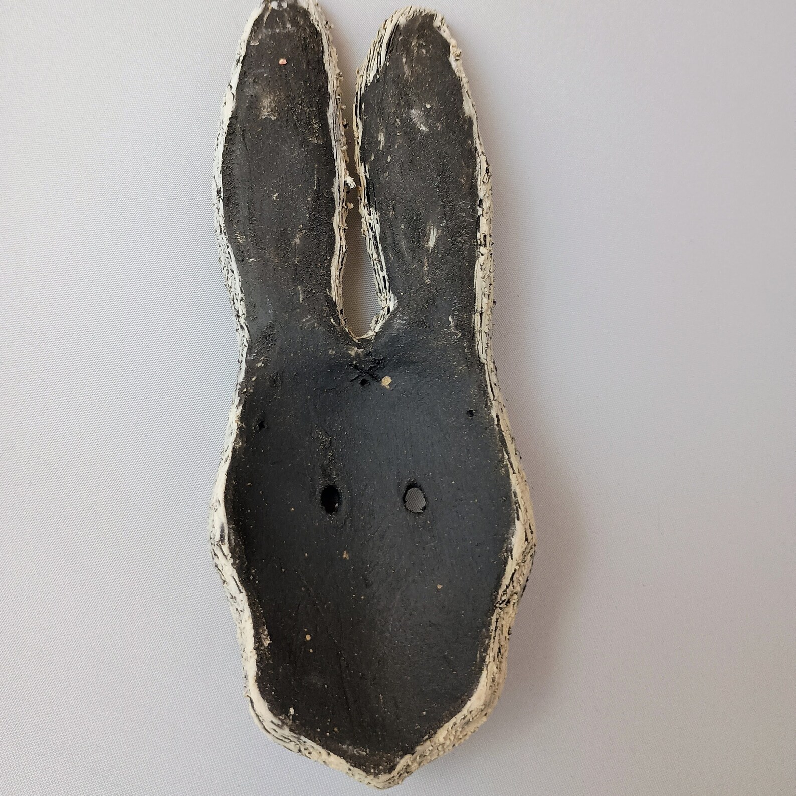 Original Hand Sculpted Small Ceramic Rabbit Mask Masking 1 - Etsy