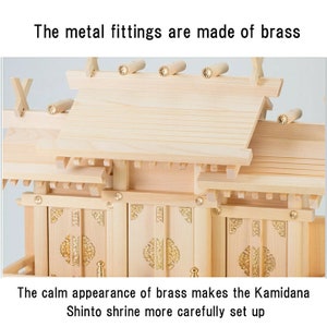 Traditional Kamidana Shinto Shrine Set, Three Different Roofs Types and ...