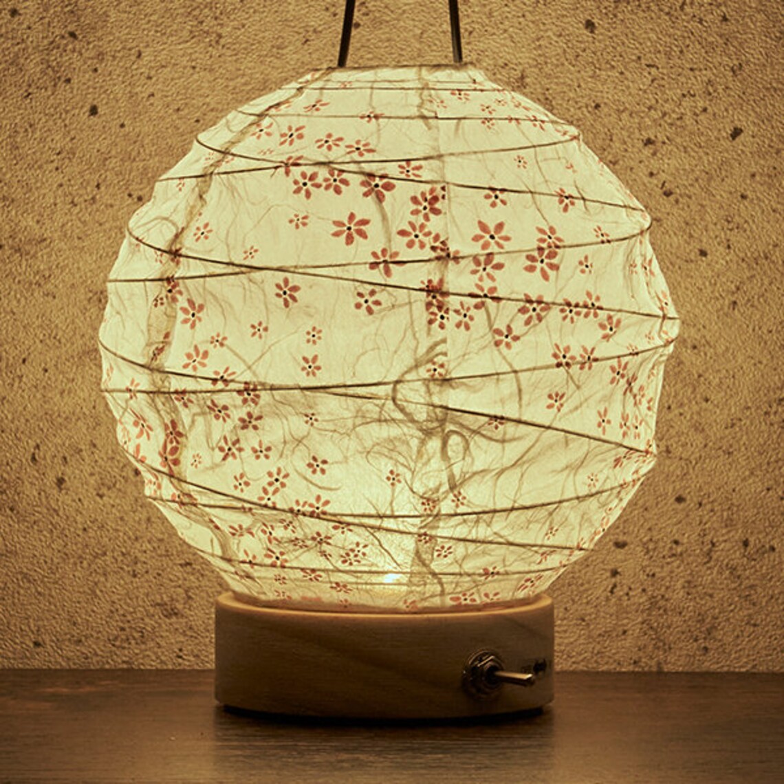 Japanese Paper Lantern Unryu Paper Sakura - Etsy