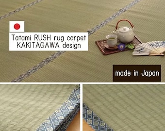 Tatami Mat, 100% Japanese Rush Grass, Area Rug, Goza Igusa, Traditional, Zen Yoga Natural ...