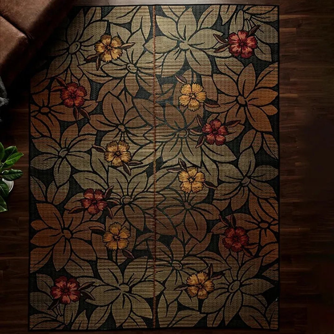 Tatami Rug Carpet Fukuro Weaving Luxury Design Non-woven Fabric Type - Etsy