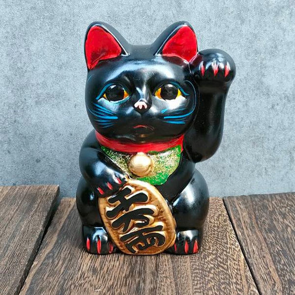 Vintage Beckoning Cat - Etsy