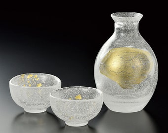 Edo Kiriko Glass Sake Cup Ochoko Sakura Design - Etsy