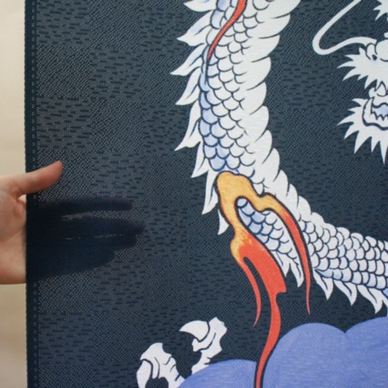 Noren Tapestry "rising Dragon" [made in Japan] Japanese Style Lucky ...