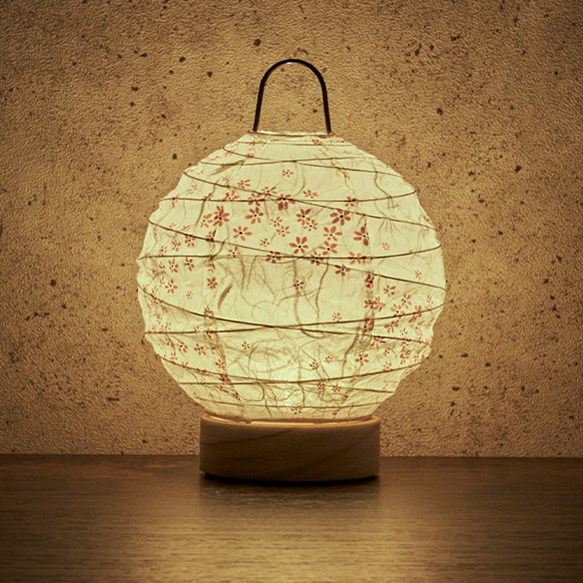 Japanese Paper Lantern Unryu Paper Sakura - Etsy