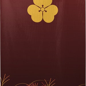 Noren Tapestry Goodwill Kamon Family Crest Katabami Made in Japan - Etsy