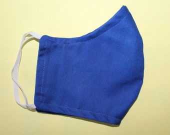 Royal blue mask | Etsy
