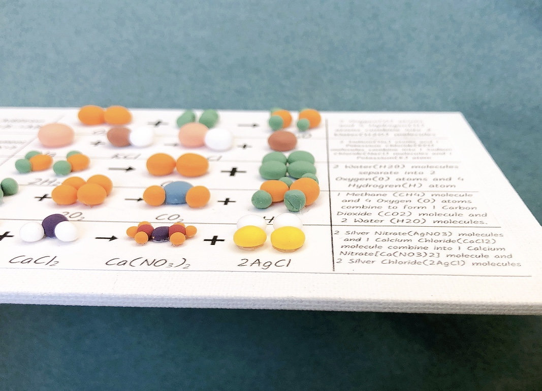 Chemical Reaction Model, Science Model for Teachers, Chemistry Model ...