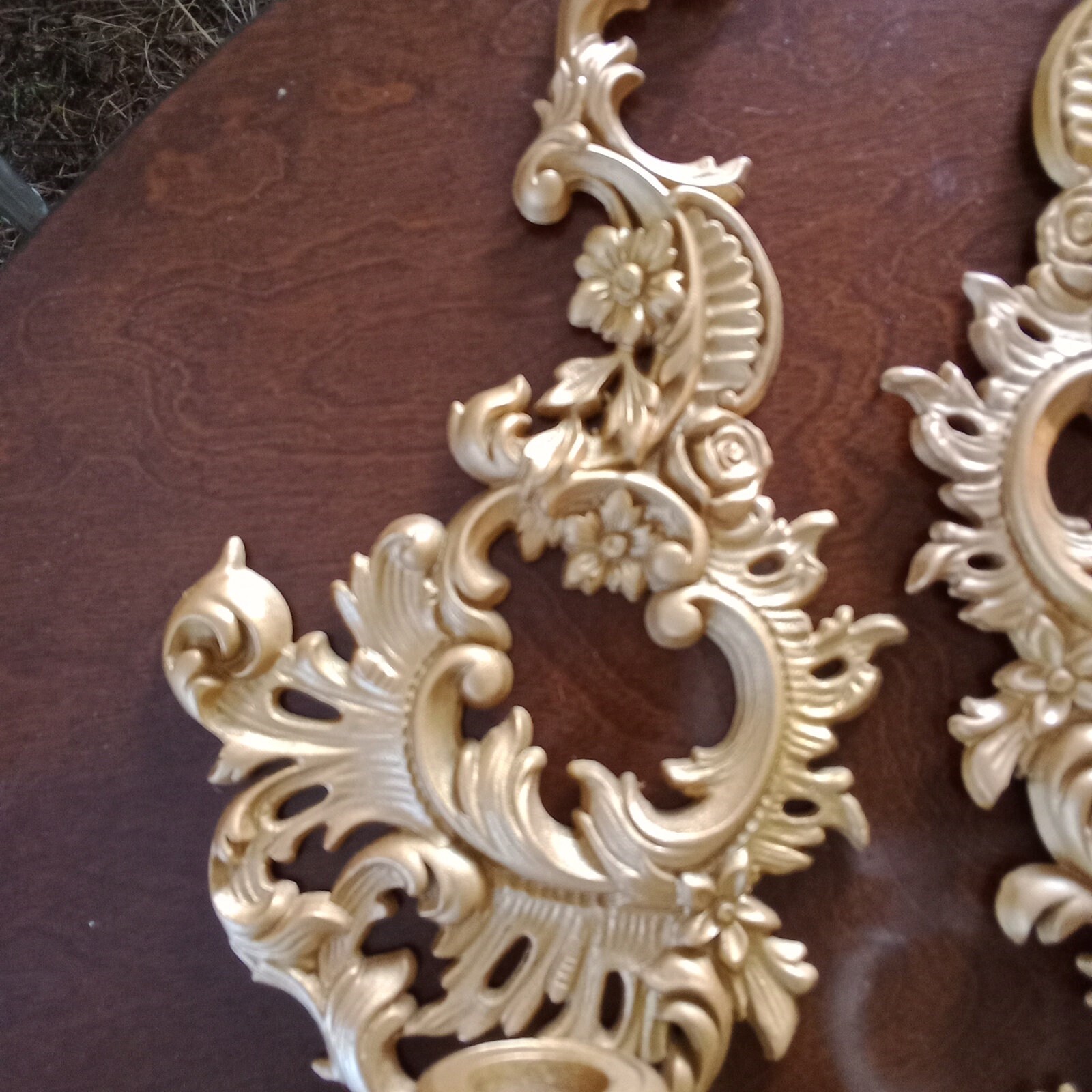 Restored Burwood 4252 L & R Wall Candle Sconce Set - Etsy