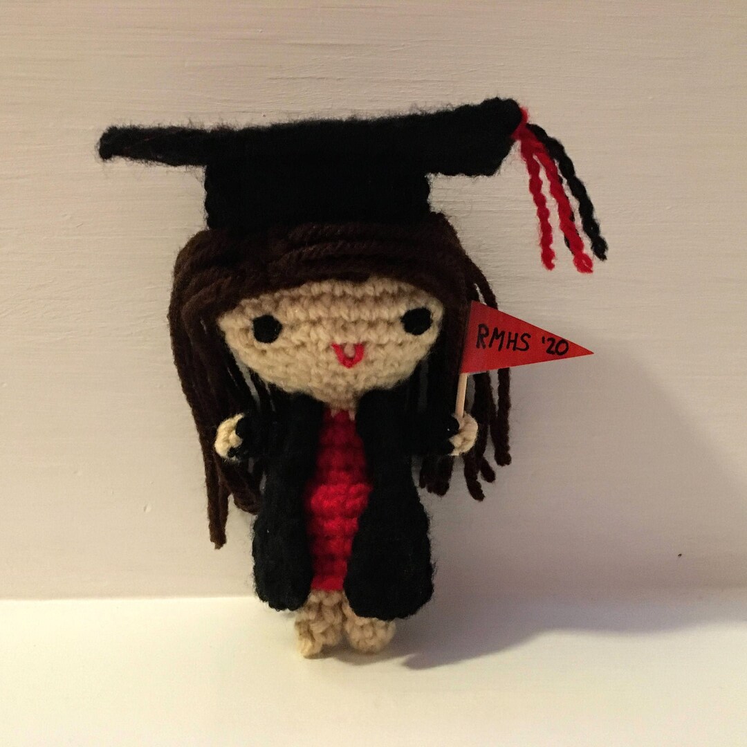 Custom Graduation Crochet Doll, Personalized Graduation Gift - Etsy