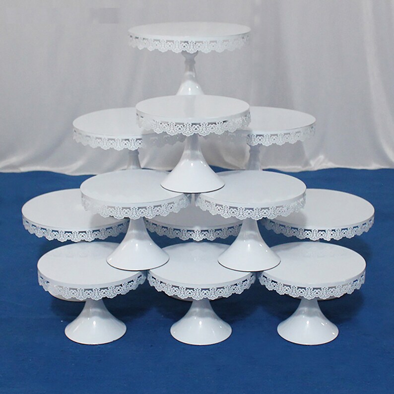 Stylish Cake Stand Pure White Cupcake Stands for Birthday | Etsy