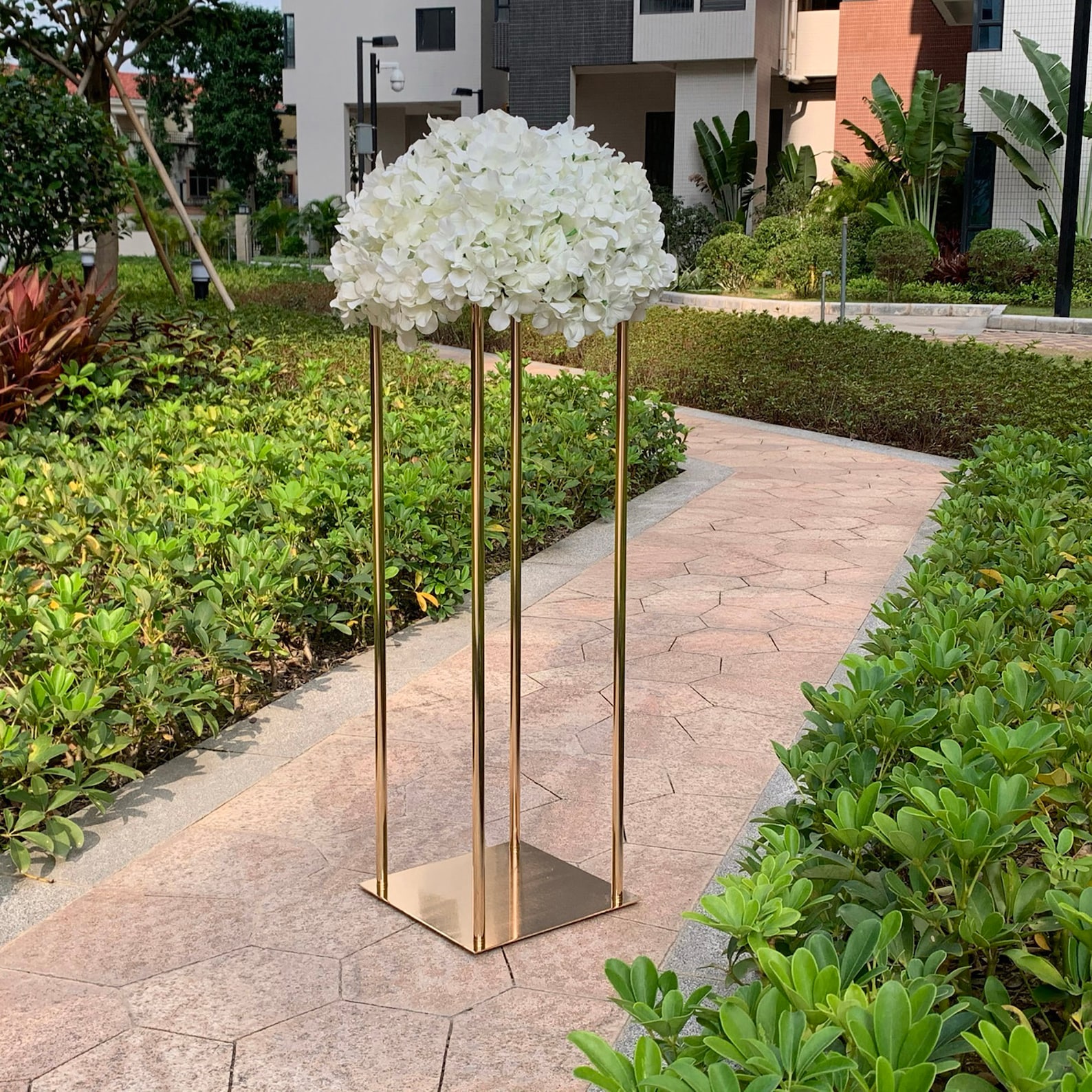 32 Inch Harlow Stands Flower Stand 4 Rods Stand Metal Floral - Etsy UK