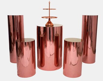 Rose Gold Cake Stand - Etsy