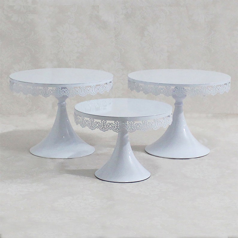 Stylish Cake Stand Pure White Cupcake Stands for Birthday | Etsy
