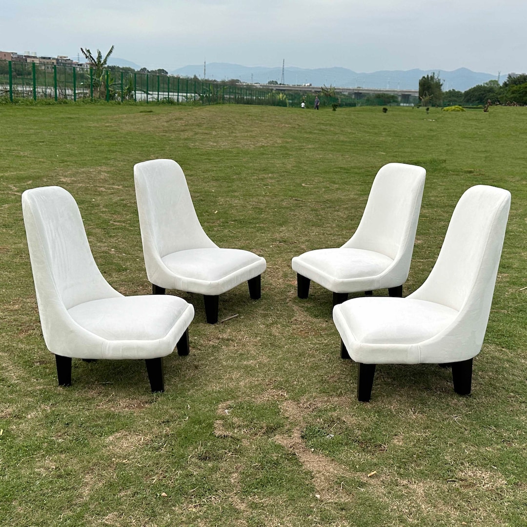 White Dumpy Chair Outdoor Lounge Chair Kids Chair Events Decorate Chair ...