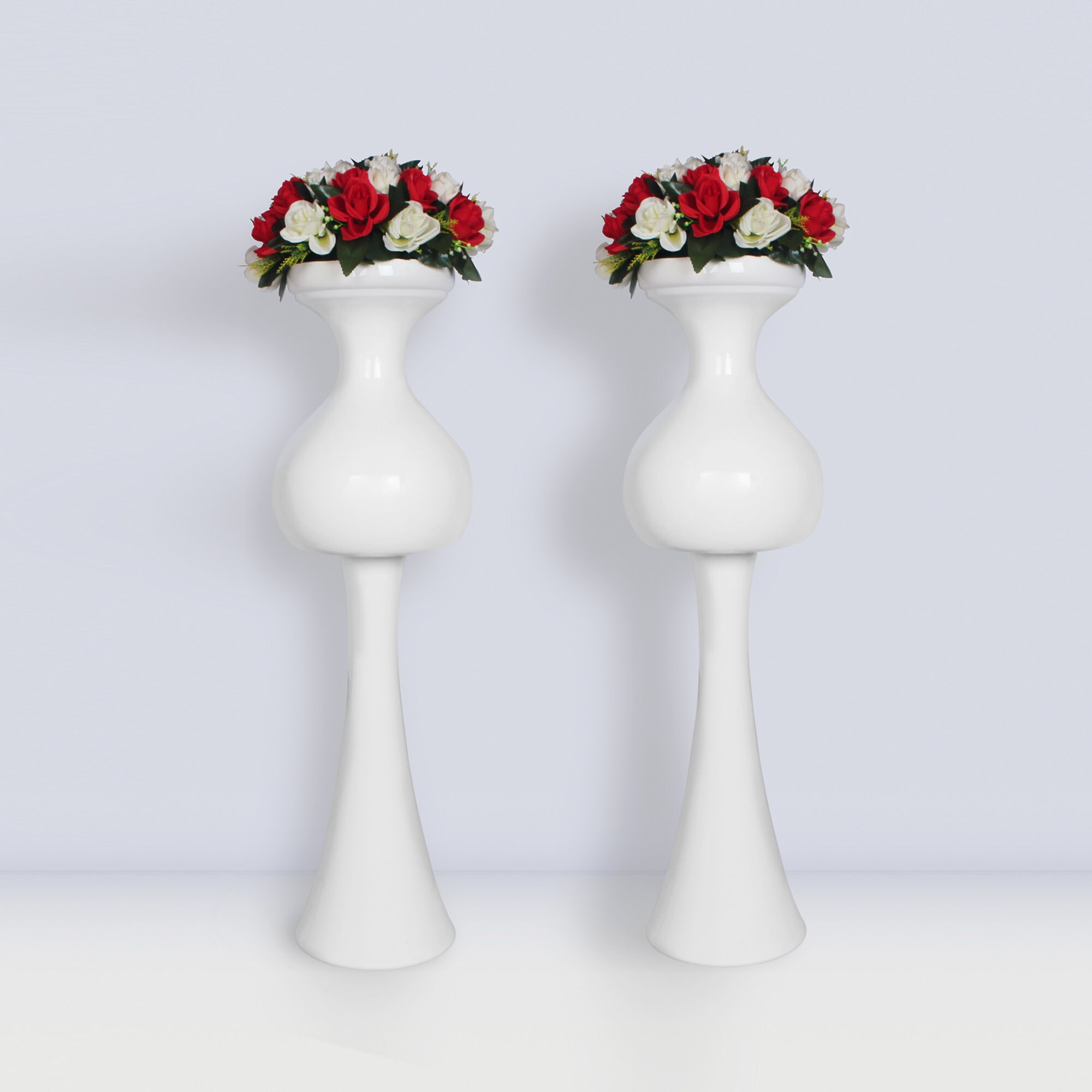 Tall Vase Floor Vase Aisle Pillar Stand Walkway Flower Stand - Etsy