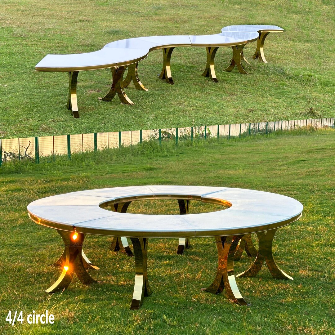X Legs Serpentine Dining Table Circle Table Wedding Banquet Round Table ...