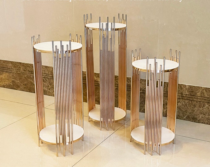 3 Tier / Layered/ Stacked Full Dessert / Cake Tables Easy to Transport ...